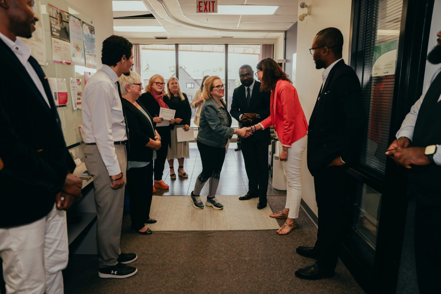 Visite de l’honorable Lena Metlege Diab, ministre de l’Immigration, des Réfugiés et de la ...